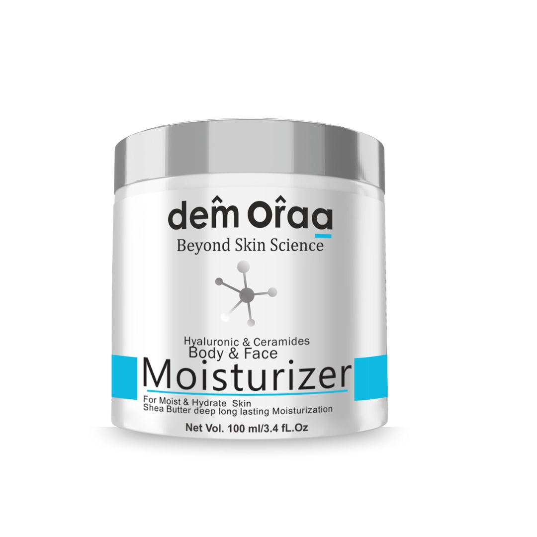 Face & Body Moisturizer | With Hyaluronic Acid, Ceramides & Shea Butter ...