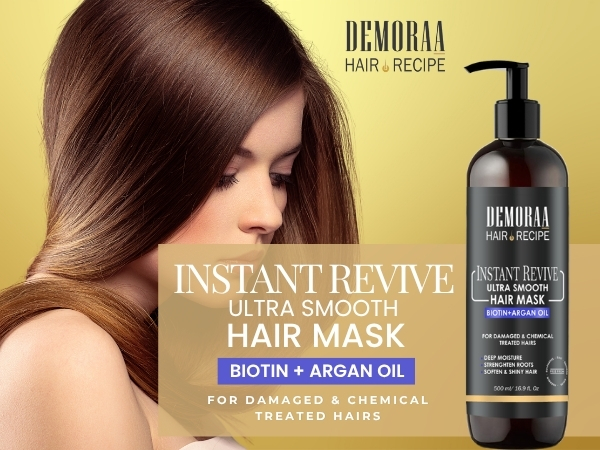 Nature Skin Recipe Instant Revive Hair Mask | Deep Moisture + Repair ...